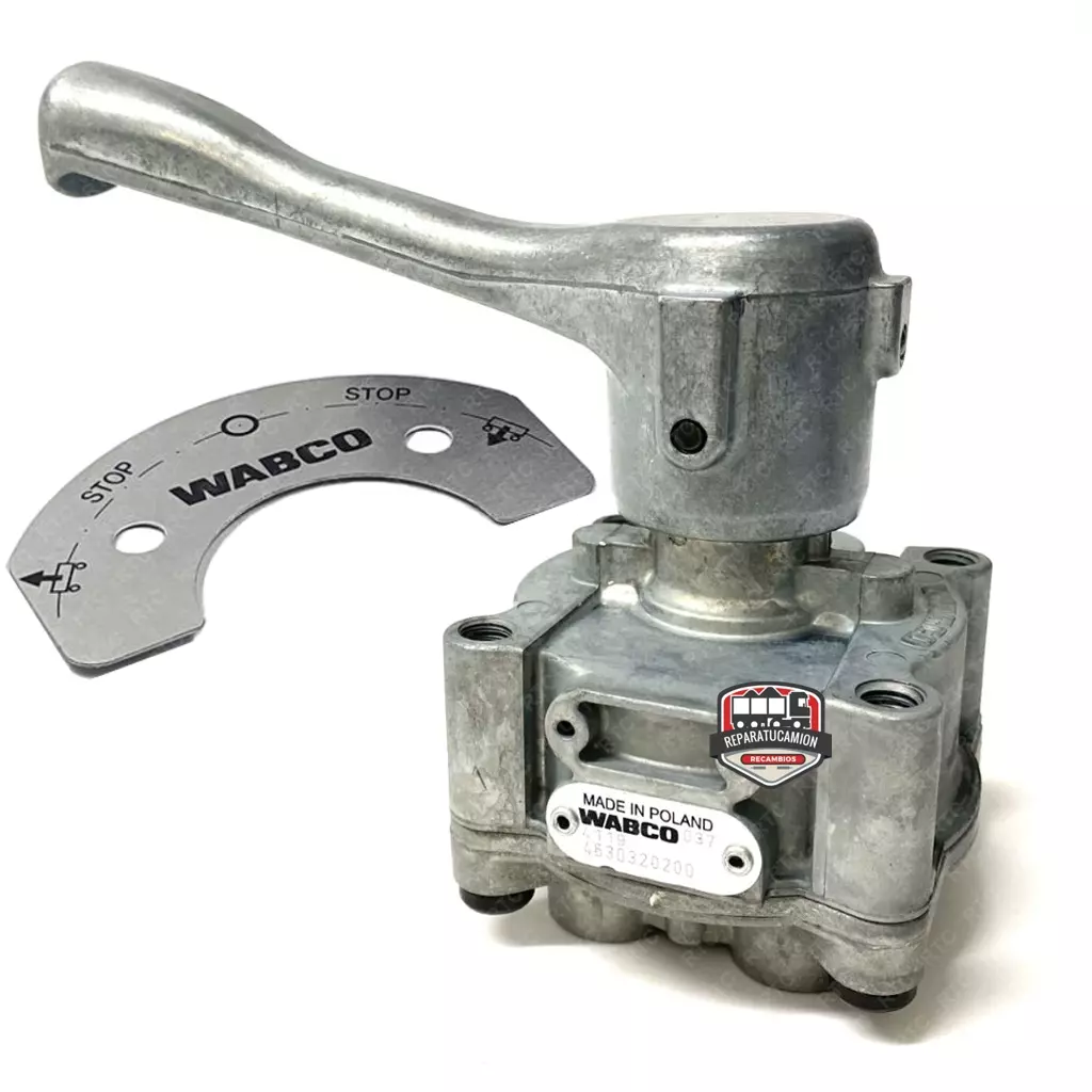 Valvula placa giratoria control altura manual original Wabco 4630320200 ...