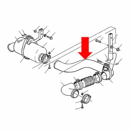 Tubo escape GPC99214291 Volvo Renault - Reparatucamion